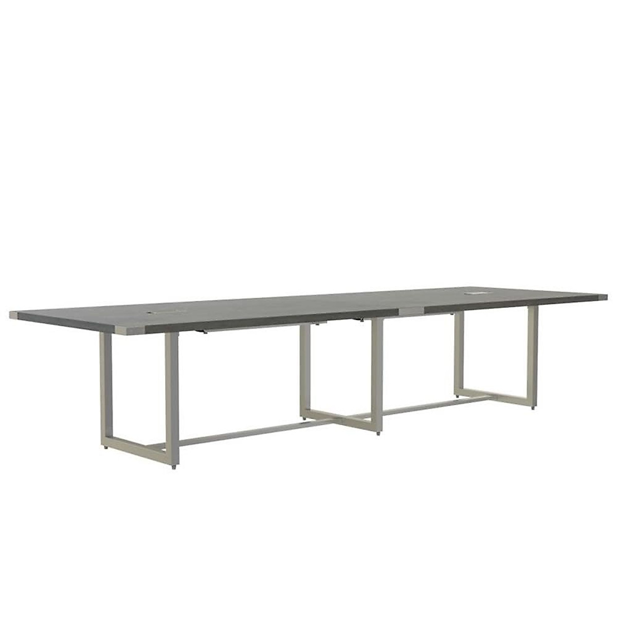Scranton & Co Conference Table Sitting Height - 12' Stone Gray
