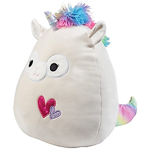 Squishmallows Original 12-Inch Kate The Rainbow Llamacorn - Official Jazwares Valentine's Day Plush - Collectible Soft & Squishy Stuffed Animal Toy - Add to Your Squad - Gift for Kids, Girls & Boys