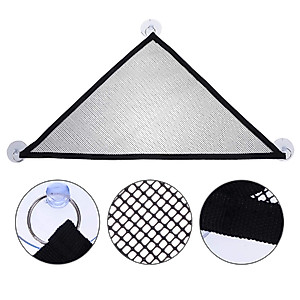 balacoo 2pcs Hammock Terrarium Accessories Reptiles Black Recliner Chair Reptichip Reptile Terrariums Chameleon Accessories Crawling Toys Small Recliner Lizards Pet Glass Mesh Surface