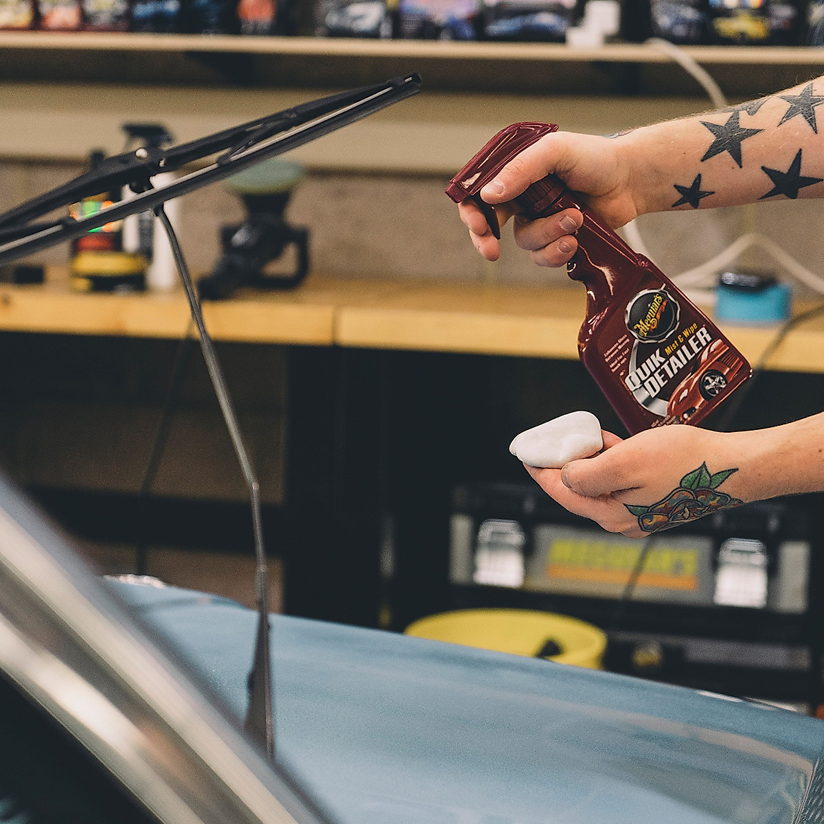 Meguiar's G1001EU Individual Clay Bar 80g of clay to safely remove surface bonded contaminants such as tar, tree sap, overspray and industrial fallout