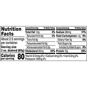 Swanson White Premium Chunk Chicken Breast with Rib Meat Packed in Water, 9.75 oz. (Pack of 12)