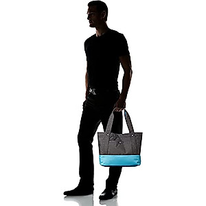 Everest Stylish Tablet Tote Bag, Charcoal, One Size,1002TB-CCA/BL