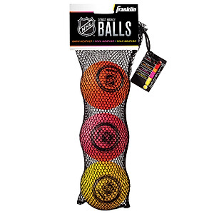 Franklin Sports NHL Multi- Density 3 Ball Pack (42045)