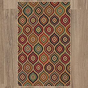 Mohawk Home Area Rugs, 5 x 8 ft, Larache Ogee
