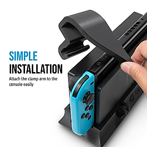 Glistco Dock N' Lock Compatible with The Original Nintendo Switch and Switch V2
