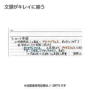 Kokuyo Campus Todai Series Pre-Dotted Loose Leaf Paper for Binders - B5 (6.9" X 9.8") - 6 mm Rule - 36 Lines X 100 Sheets - 26 Holes (Japan Import)