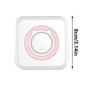 XINdream Sticker Maker Machine, Label Maker Portable Printer, Mini Sticker Printer with Tape Easy to Use Inkless Rechargeable Office Home