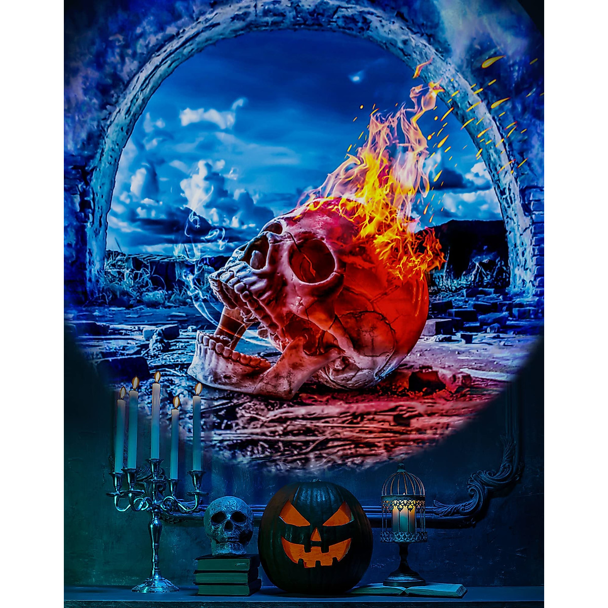 LaView Skull's Revenge Disc Set Star Projector