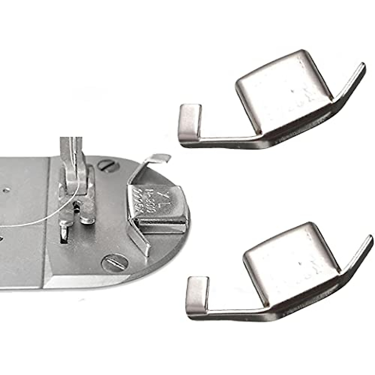 Magnetic Seam Guide for Sewing Machine, 2 pieces Sewing Machine Guide Magnets, Anti-Slip Grip - For Any Width Seam, Straight & Circle Line Tracks - Sewing Supplies for Beginners & Professionals