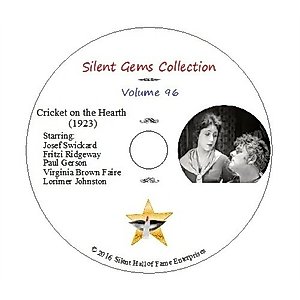 DVD "Cricket on the Hearth" (1923) Classic Silent Drama based on Charles Dickens