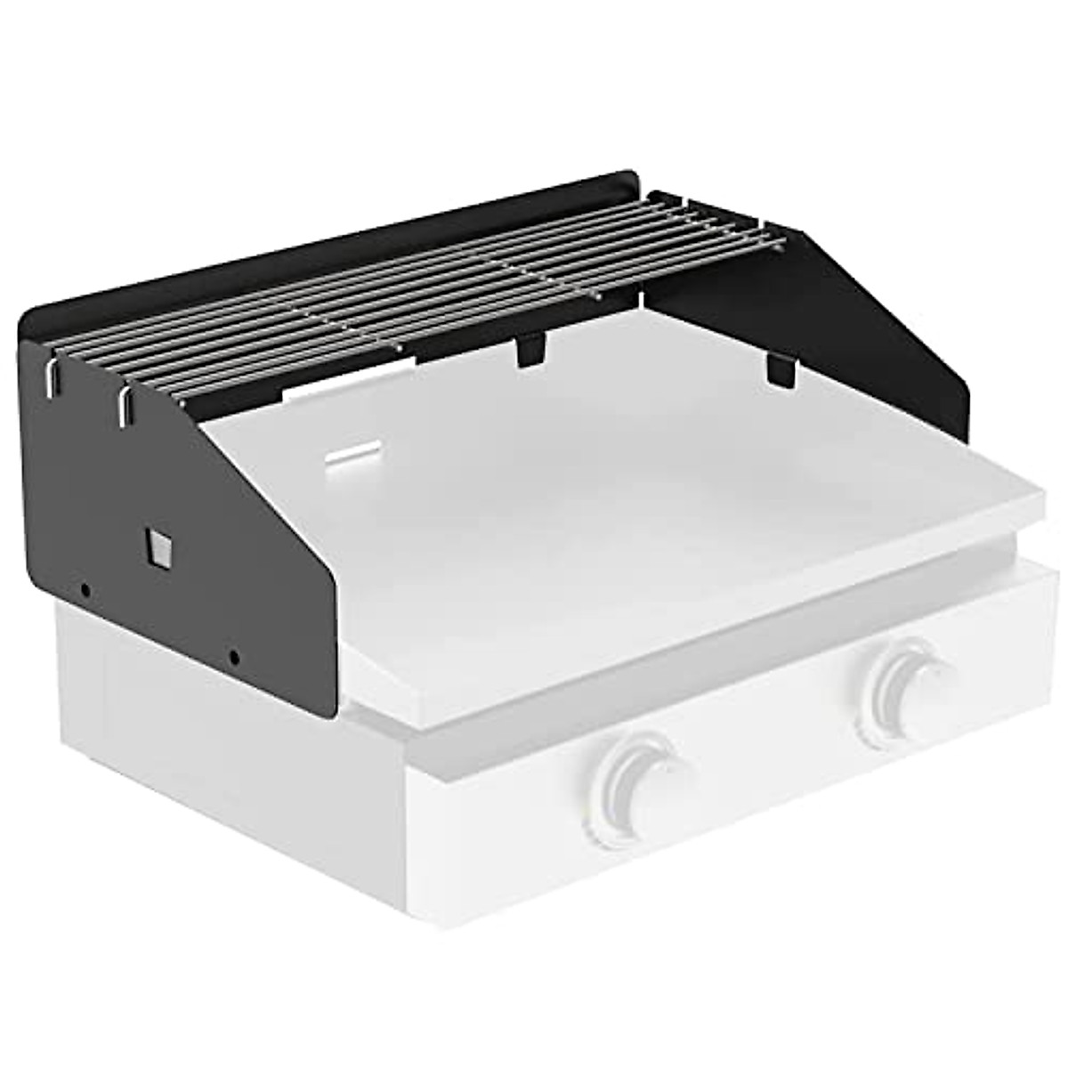 Upgraded Griddle Wind Screen for Blackstone Griddles 22 Inch, Wind Guard and Warming Rack Replacement Parts for Blackstone Griddle Accessories