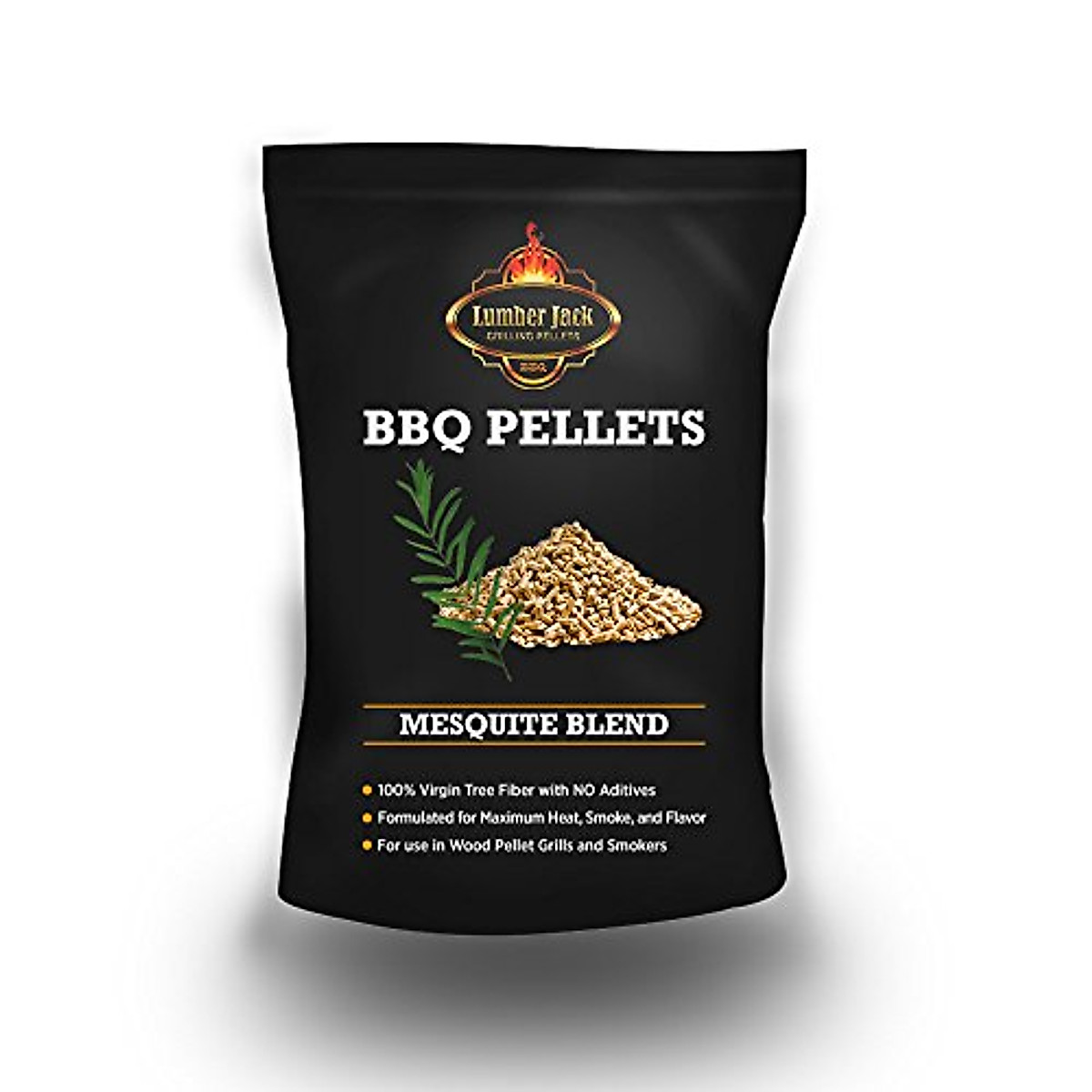 Lumber Jack 20-pounds BBQ Grilling Wood pellets (Mesquite Blend)