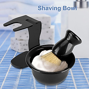 Shaving Bowl 3 Pieces Shaving Stand Shaving Brush Shaving