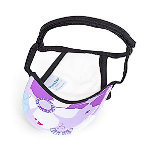 PlayaPup Dog Sun Visor, Orchid, Medium