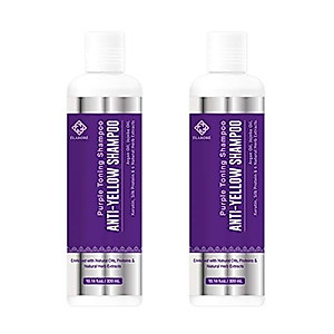 Elabore 2 Pack Purple Toning Shampoo - Anti Yellow Shampoo 10.14fl.oz/300ml