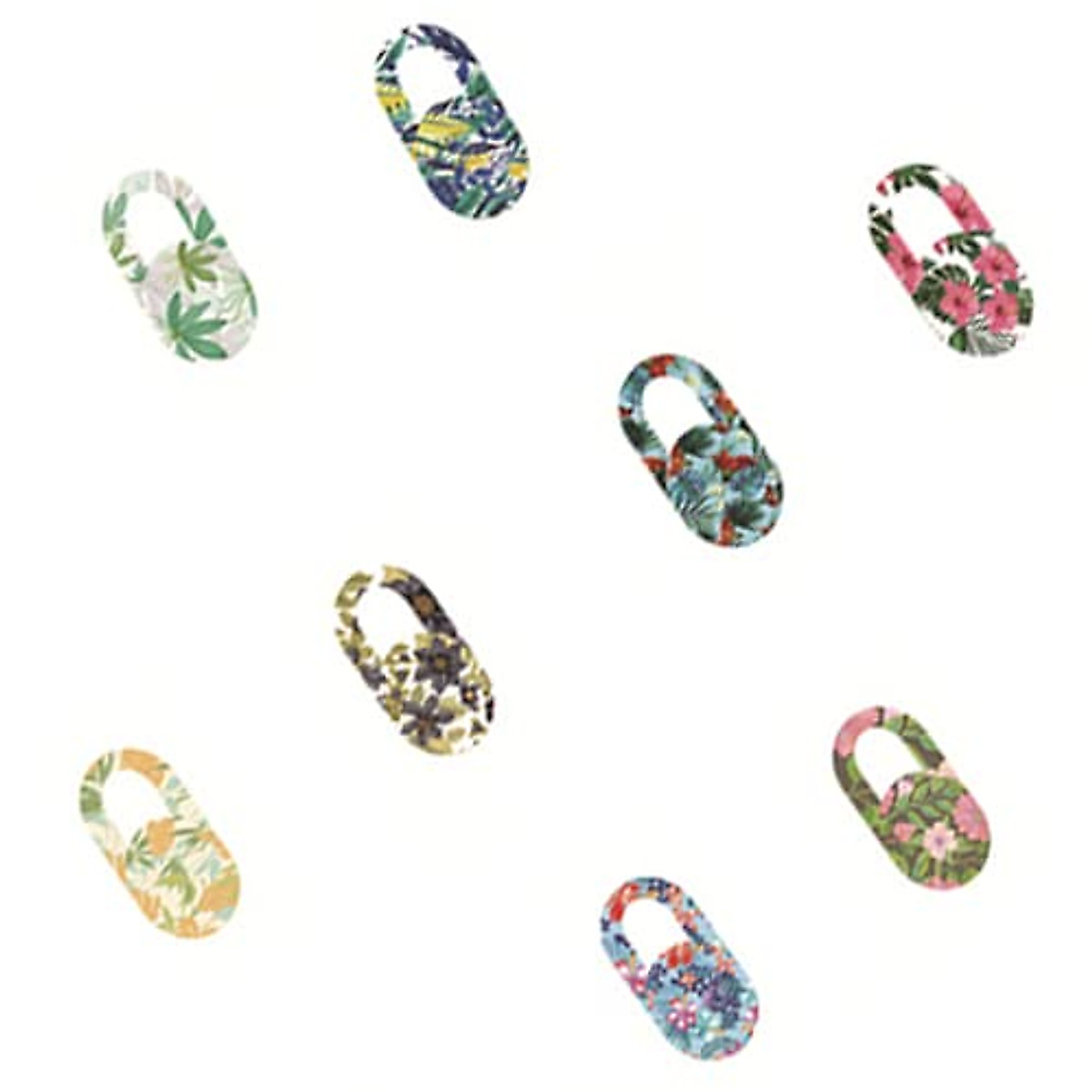 Laptop Camera Cover Slide, Thin Web Camera Cover for Laptop, Desktop, PC, MacBook Pro, MacBook Air, iPad, iMac, Tablet, Protecting Your Privacy Security Camera Slider… (Flower)