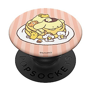 Pompompurin Adorable Pancakes With Friends PopSockets PopGrip: Swappable Grip for Phones & Tablets