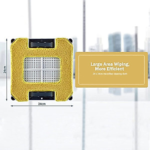 HOBOT-298 Window Cleaning Automatic Robot with Ultrasonic Water Spray and Control via Smartphone or Remote