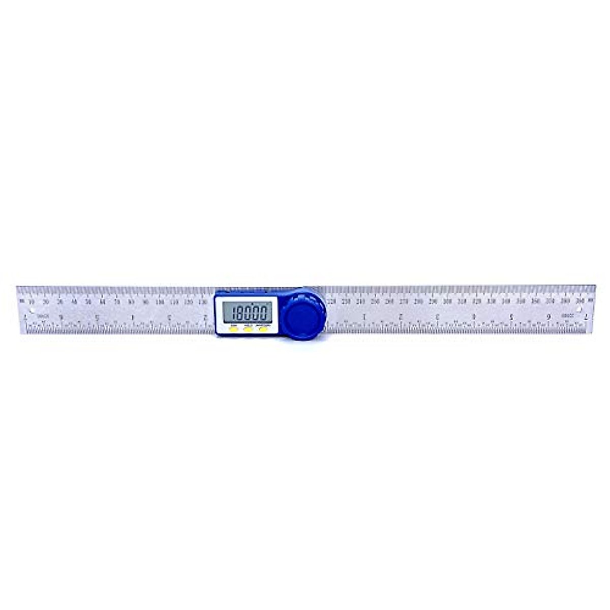 Suncala Digital Angle Finder Protractor with Zeroing and Locking Function, 7-Inch Stainless Steel Angle Finder Ruler