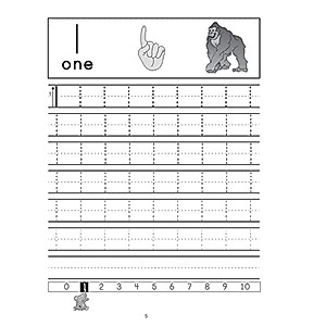 Number Tracing book for Preschoolers: Preschool Numbers Tracing Math Practice Workbook: Math Activity Book for Pre K, Kindergarten and Kids Ages 3-5