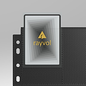 Rayvol 500 Soft Penny Card Sleeves, 67 x 94mm Card Sleeves Fit 2-5/8'' x 3-5/8'' Trading Cards, for Baseball Cards, Sports and Other Trading Card Games (500 x 1 Pack)