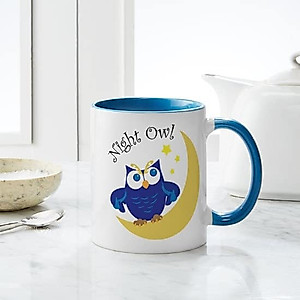 CafePress Night Owl Mugs Ceramic Coffee Mug, Tea Cup 11 oz