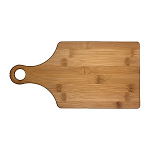 Grandma Gift Everthing Tastes Better in Grammy's Kitchen Engraved Cutting Board Paddle Shaped Cooking (Bamboo)