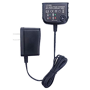 Elefly LCS1620 20V Lithium Battery Charger Compatible with Black & Decker 20V Lithium Battery LBXR20 LBX20 LB20 LBXR20-OPE LBX4020 LB2X4020 LBXR2020-OPE