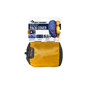 Sea to Summit SN240 Ultra-Light Siliconized Cordura Pack Cover,Yellow Gold,Medium