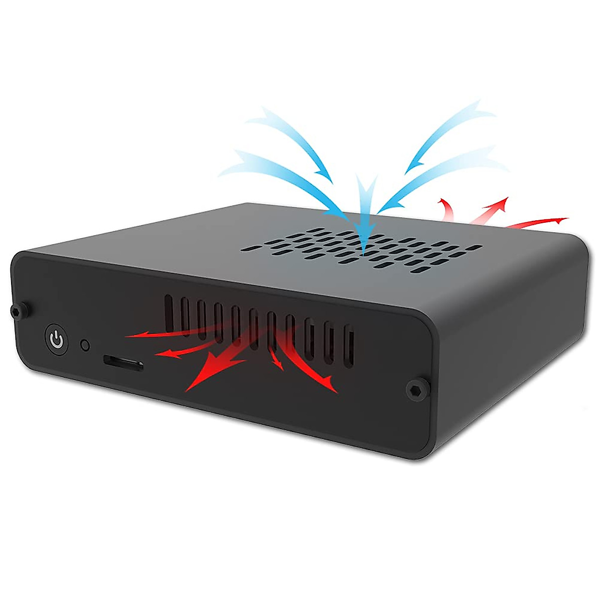 GeeekPi Jetson Nano Case, DeskPi Nano with Cooling Fan Heatsink & 32GB Card & 4K HDMI Cable for NVIDIA Jetson Nano (B01 Version) Developer Kit Small AI Powerful Computer