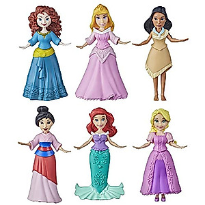 Disney Princess Secret Styles Surprise Princess Series 1, Mini Fashion Doll with Dress, Blind Box Collectible Toy for Girls 4 Years and Up