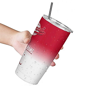 Custom Car Tumbler,Tumblers Stainless Steel 20.8oz,Personalized Baseball Cup,Sports Travel Coffee Mug,Customized Presents Gifts for Mother's Day Friends Fan Players Coach Lovers,Custom Number and Name