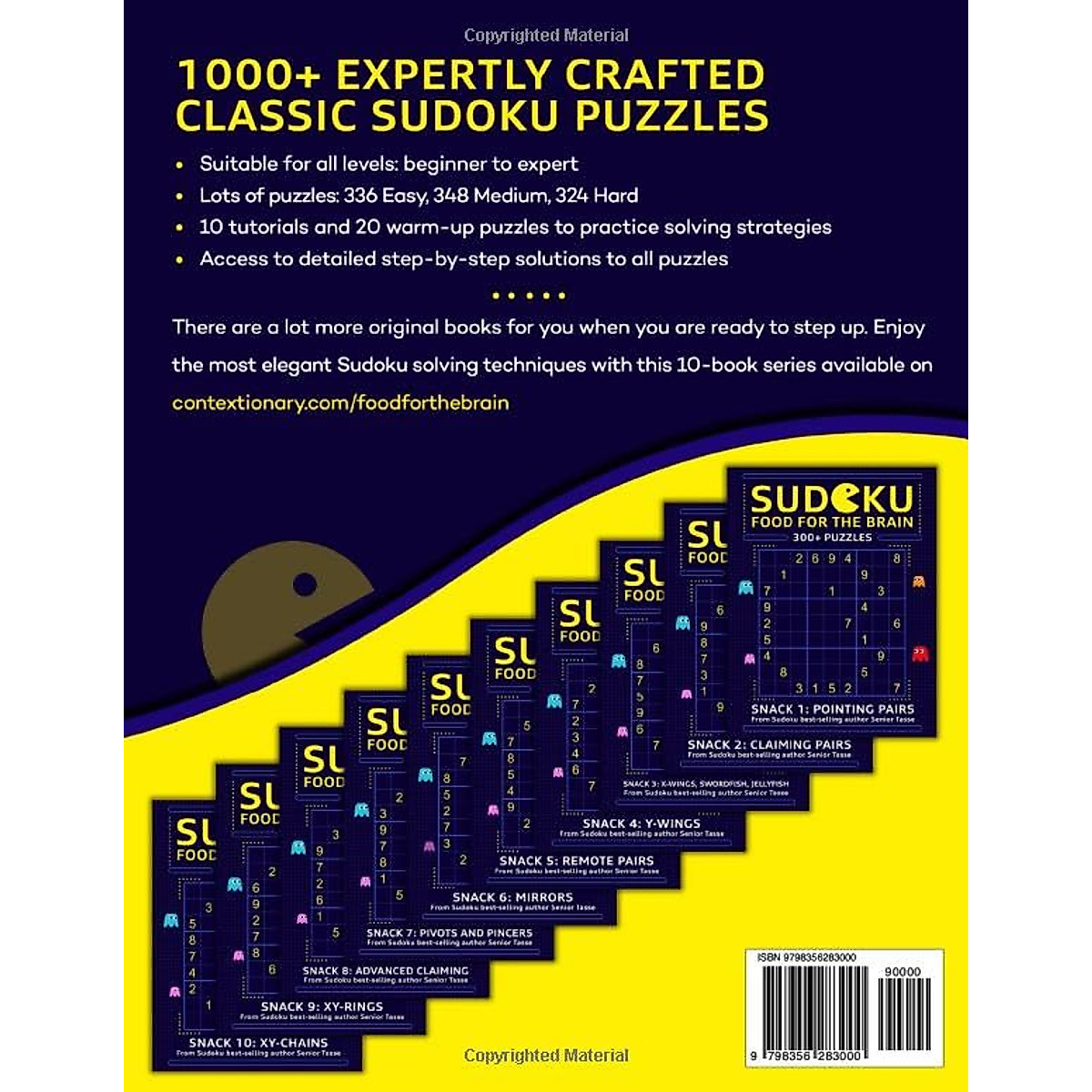 1000+ Sudoku Puzzle Book for Adults: Easy, Medium, and Hard Sudoku with Detailed Step-by-step Solutions (SENIORTASSE PUZZLE MASTERY)