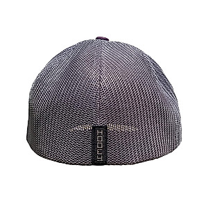 HOOEY Men's Cayman Flexfit Fitted Mesh Back Hat (US, Alpha, Large, X-Large, Purple/Grey)