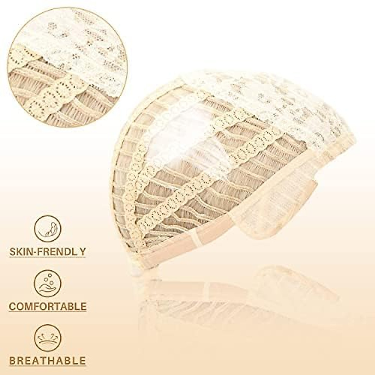 COSYMAY Blonde Wig for Women Long Synthetic Wig with Wavy Ends 22'' Natural Wave Cosplay Wig Glueless Heat Resistant Costume Wig Daily Wear Middle Part Full Wig