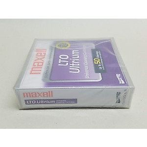 Maxell Universal Dry Process Cleaning Cartridge for LTO Ultrium 1, 2 & 3, 50 Uses (MAX183804)