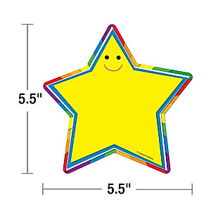 Carson Dellosa Star Cutouts, 36 Star Cutouts for Bulletin Board and Classroom Décor, Elementary Classroom Decor, Clasroom Cutouts, Star Cut-Outs, Cutouts for Classroom Bulletin Board Decorations