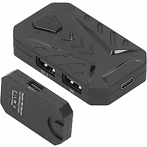 Wedorat Game Console Keyboard and Mouse Adapter, Game Controllers Keyboard and Mouse Converter OTG Adapter, Programmable Zero Delay Keyboard Adapter for PS3/PS4/PS5/Xbox360/Xbox ONE