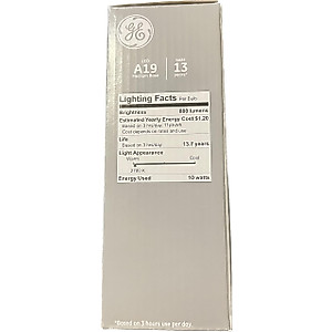 Generic Classic 60-Watt EQ A19 LED Light Bulb (4-Pack, Soft White), 44308