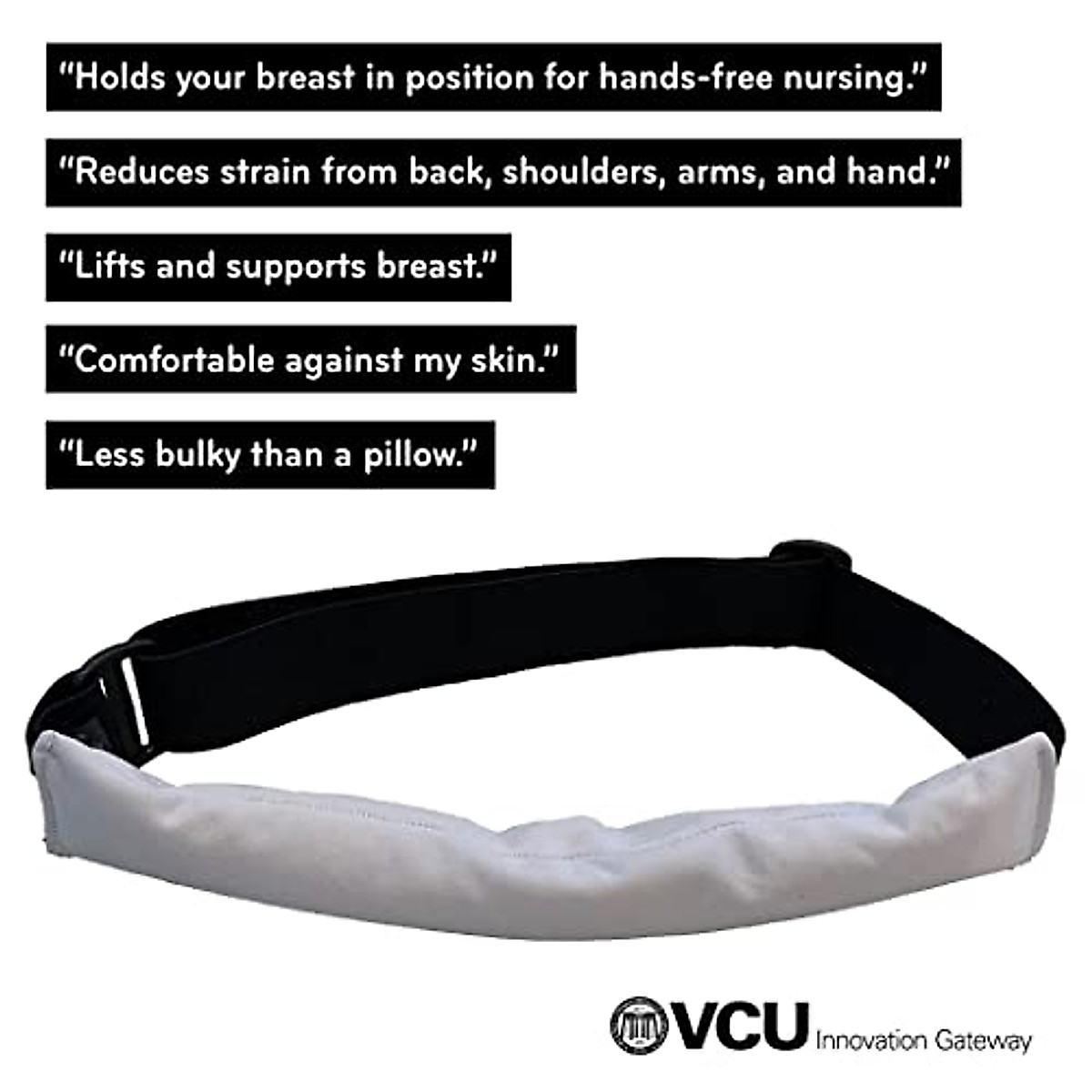 The Nuzzi Breast Positioner for Hands Free Nursing (Small-Medium)