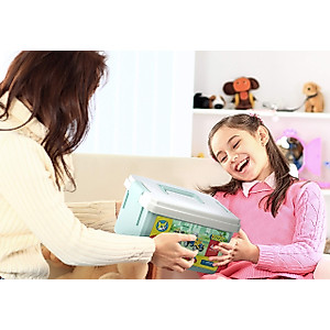 Play Brainy Magnetic Toy Cars Set for Boys and Girls - Brilliant Educational Toys for Toddlers and Preschoolers - Montessori Toy is Load of Fun & Helps with Developmental Skills - 42 Piece Set