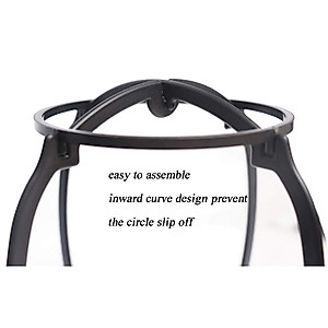 Ruiwen hair 2PCS Wig Stand, Wig Head Stand, Wig Head, Travel Wig Stand for Styling Collapsible Wig Stand Portable Wig Stand Wig Holder 13.8 Inch Wig Stands for Women Multiple Wigs