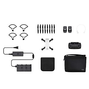 DJI Spark, Fly More Combo, Alpine White