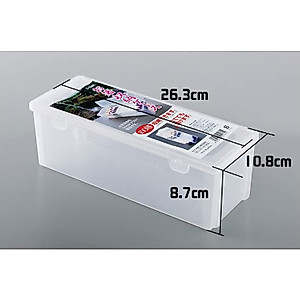 JapanBargain 1962, Japanese Chopsticks Storage Container Box Holds 100 Pair Disposable Chopsticks, Made in Japan