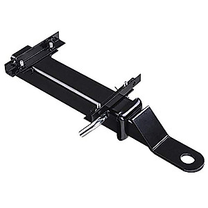 Lonwin Golf Cart Rear Seat Trailer Hitch with Receiver for Footrest-Club Car,EZGO,Yamaha