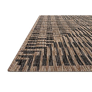Loloi Isle Collection IE-09 Brown/Black 2'-2" x 3'-9" Accent Rug