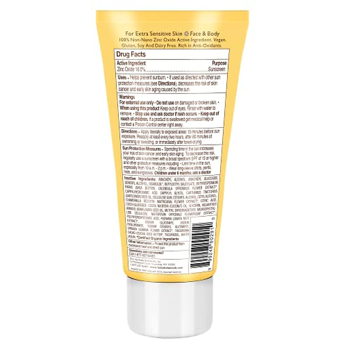 Babo Botanicals Zinc Sunscreen Lotion SPF 30 with 100% Mineral Actives, Non-Greasy, Water-Resistant, Fragrance-Free, Vegan, For Babies, Kids or Sensitive Skin, Clear, 3 Fl Oz