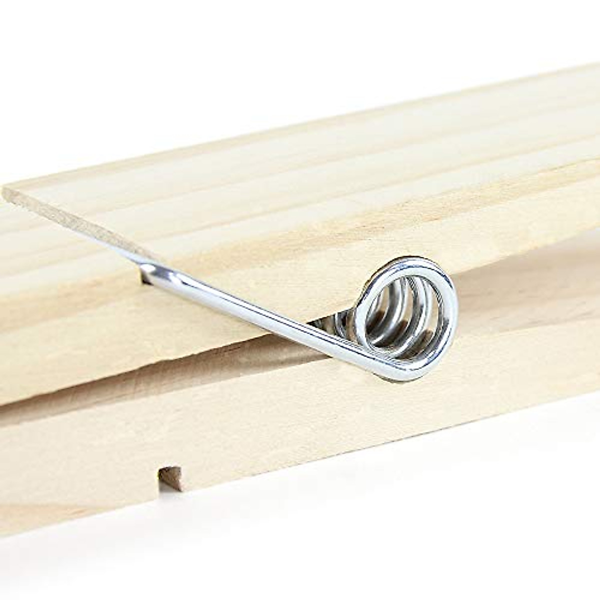 12 Inch, Giant Clothespins, Jumbo Wood Clips for DIY Craft, Bathroom or Laundry Room Decoration, 1 PCS