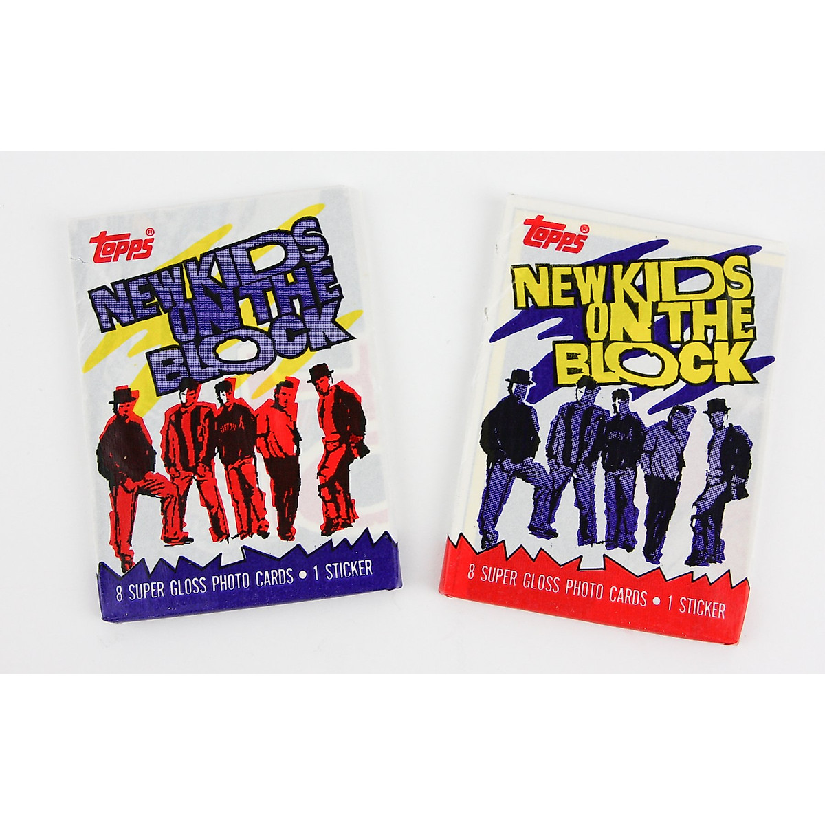 Two Packs of New Kids on the Block Trading Cards NKOTB 1989
