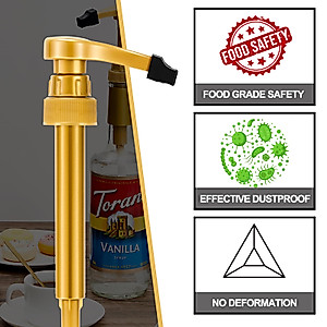 Zhehao 20 Pcs Coffee Syrup Pump Tip Cap Covers Pourer Cap Syrup Covers Black Rubber Caps Fits for Syrup Pump, Pour Dispenser, Oil Liquor Bottle, Keep Syrup Sugar Condiments Olive Clean Preserved